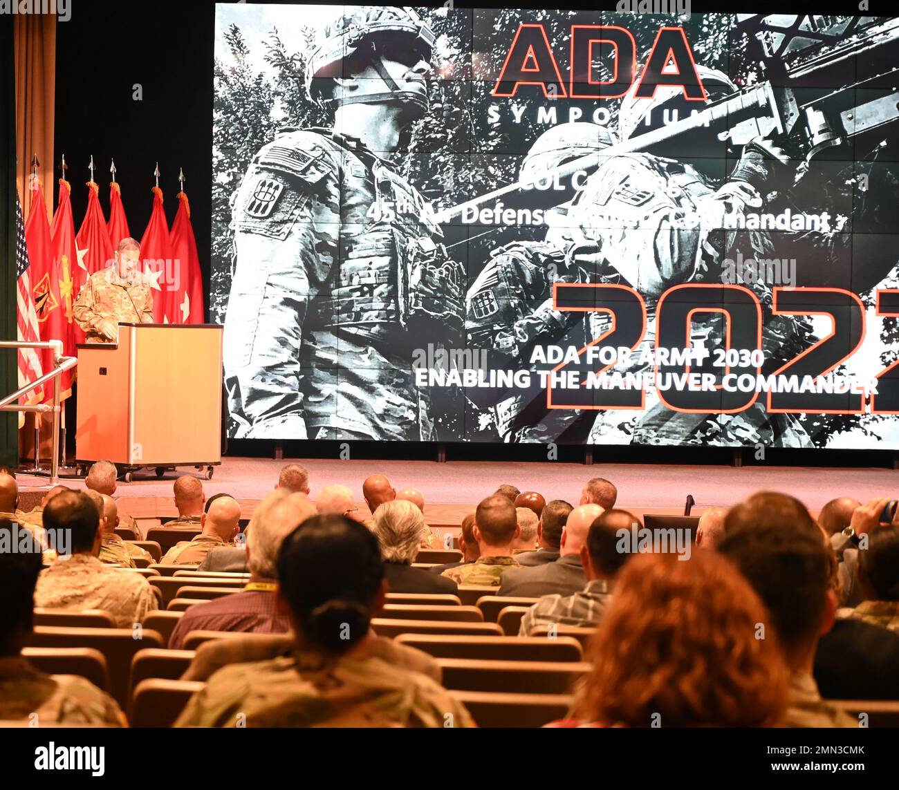 Col. Curtis W. King, Chief of Air Defense Artillery and Commandant ...