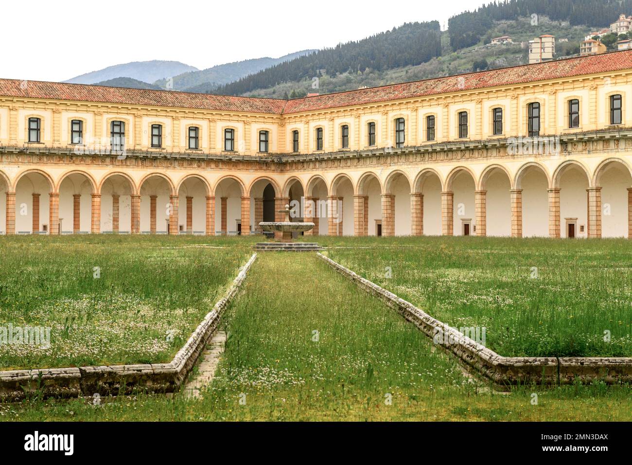 The Certosa di Padula well known as Padula Charterhouse is a monastery ...