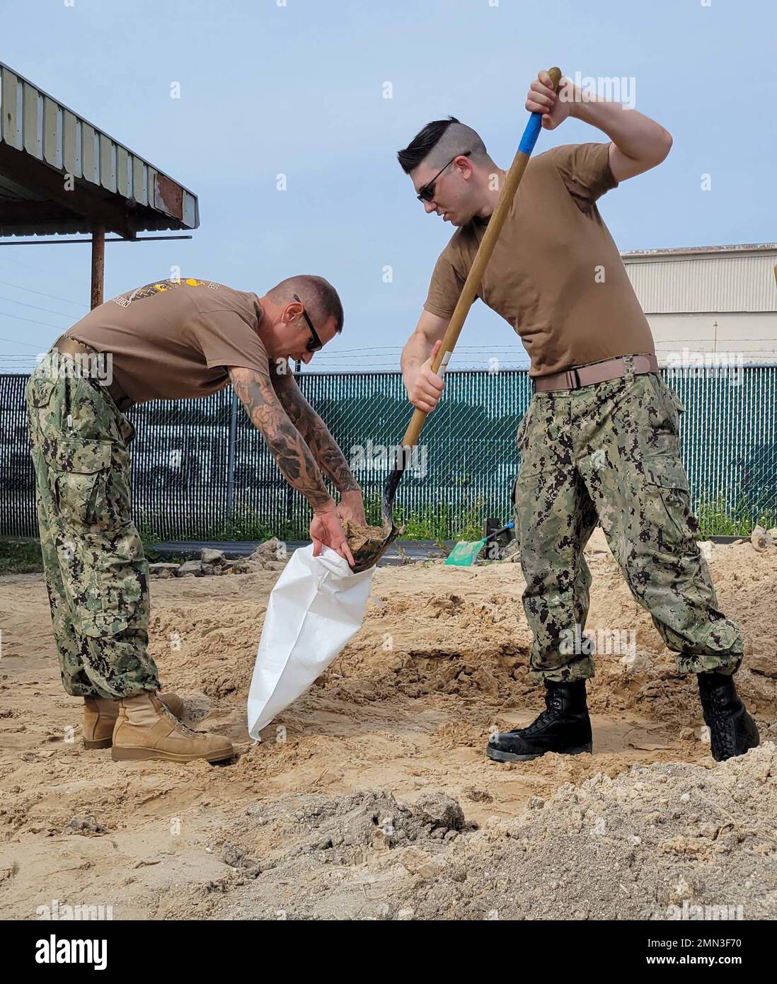 NAVAL AIR STATION JACKSONVILLE, Fla.) Command Master Chief Dustin ...