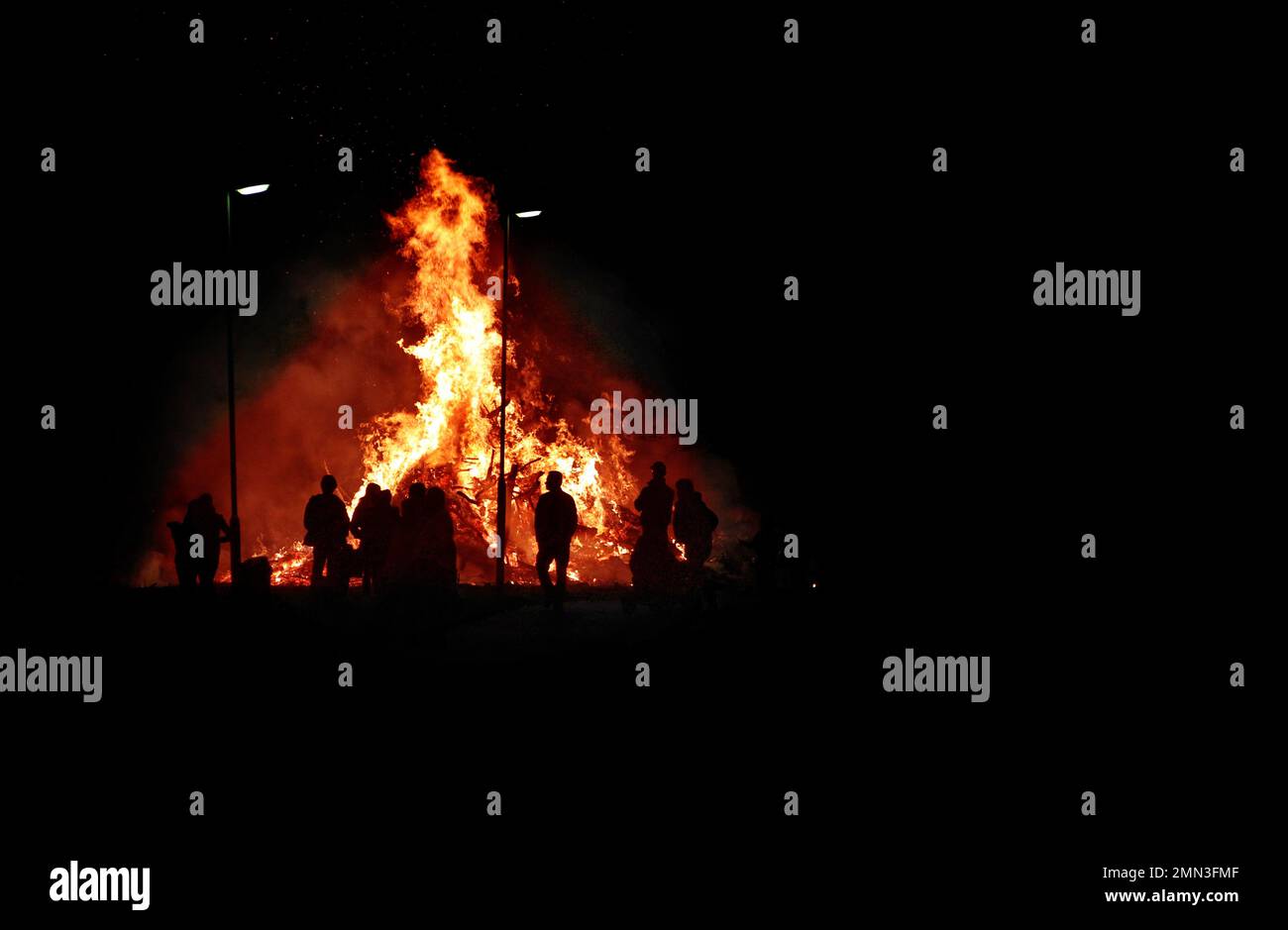 Walpurgis night celebration Stock Photo - Alamy