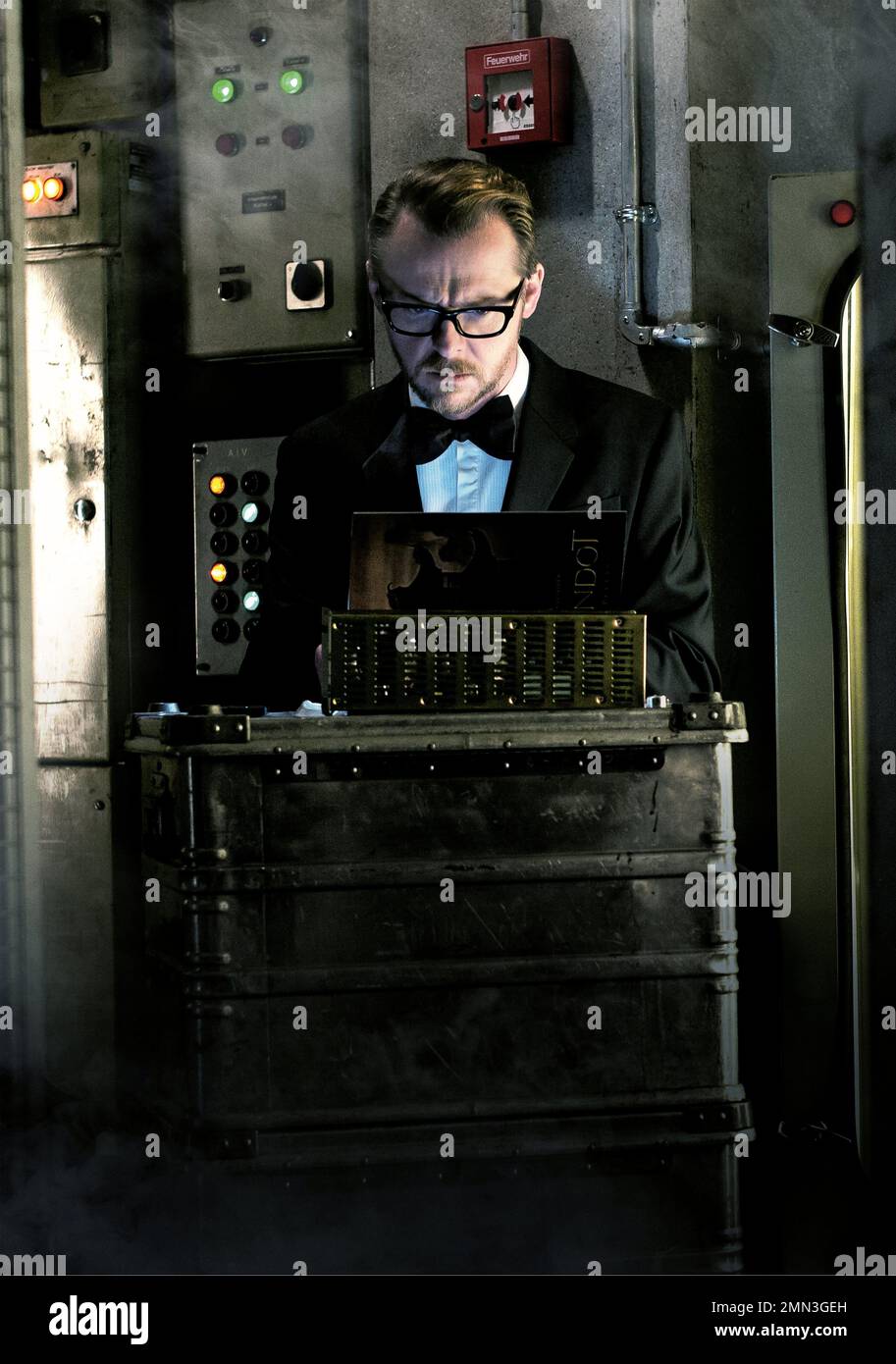 SIMON PEGG in MISSION: IMPOSSIBLE-ROGUE NATION (2015), directed by ...