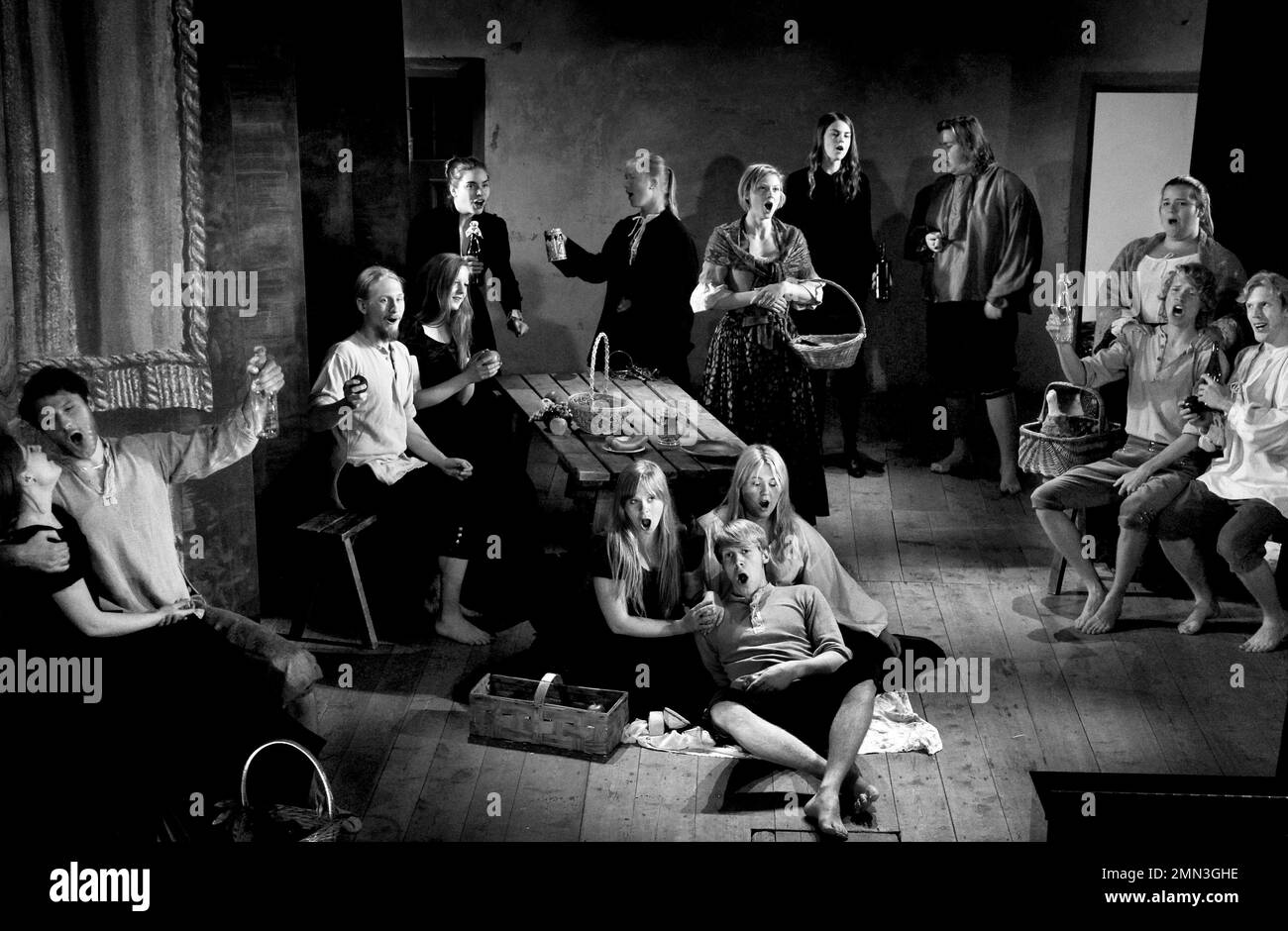 Opera with students from a Folk high school (In Swedish: Folkhögskola ...