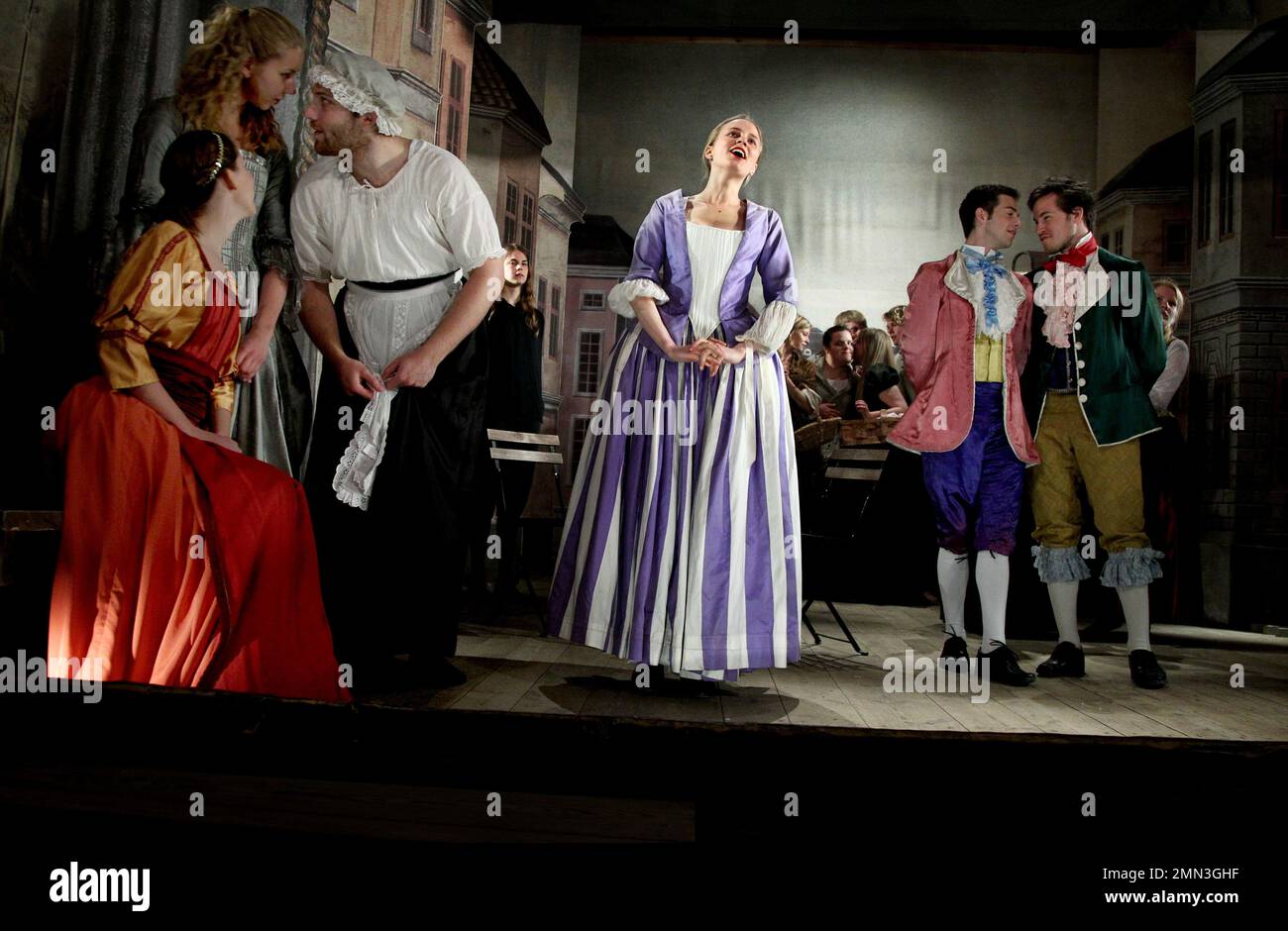 Opera with students from a Folk high school (In Swedish: Folkhögskola ...