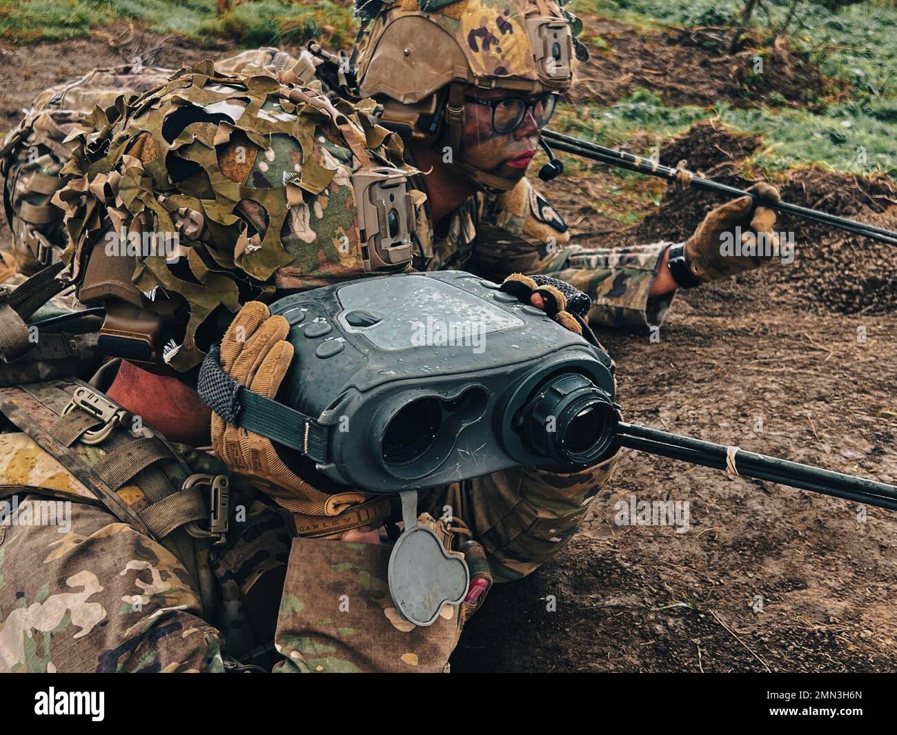 Soldiers assigned to Hard Rock Company, 1st Battalion, 502nd Infantry ...