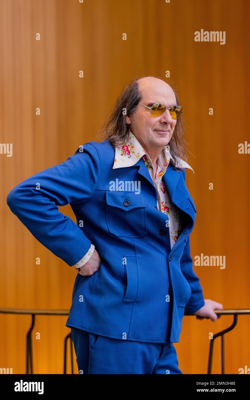 Cologne, Germany. 30th Jan, 2023. Guildo Horn, pop singer, recorded at ...