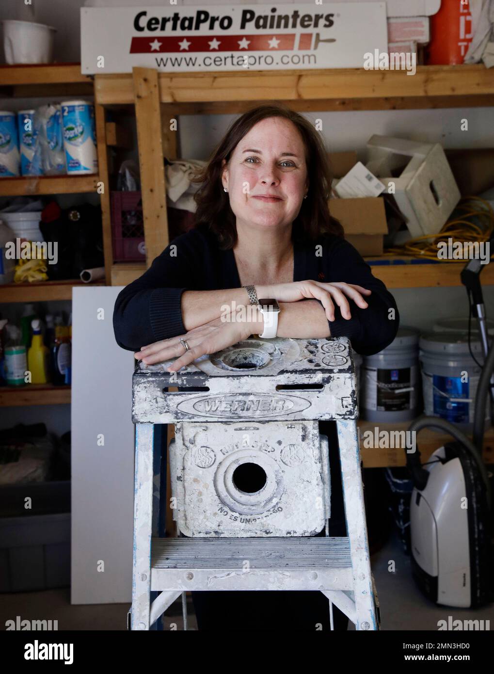 In this June 14, 2018, photo, Paige NeJame, who along with her husband ...