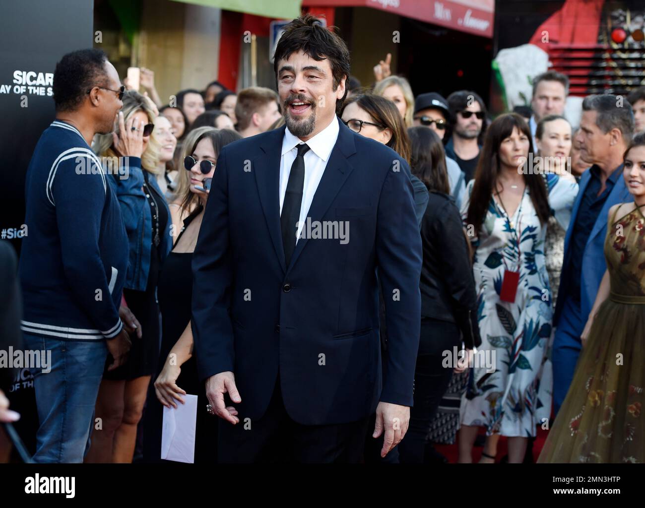 Benicio Del Toro, a cast member in "Sicario: Day of the Soldado ...
