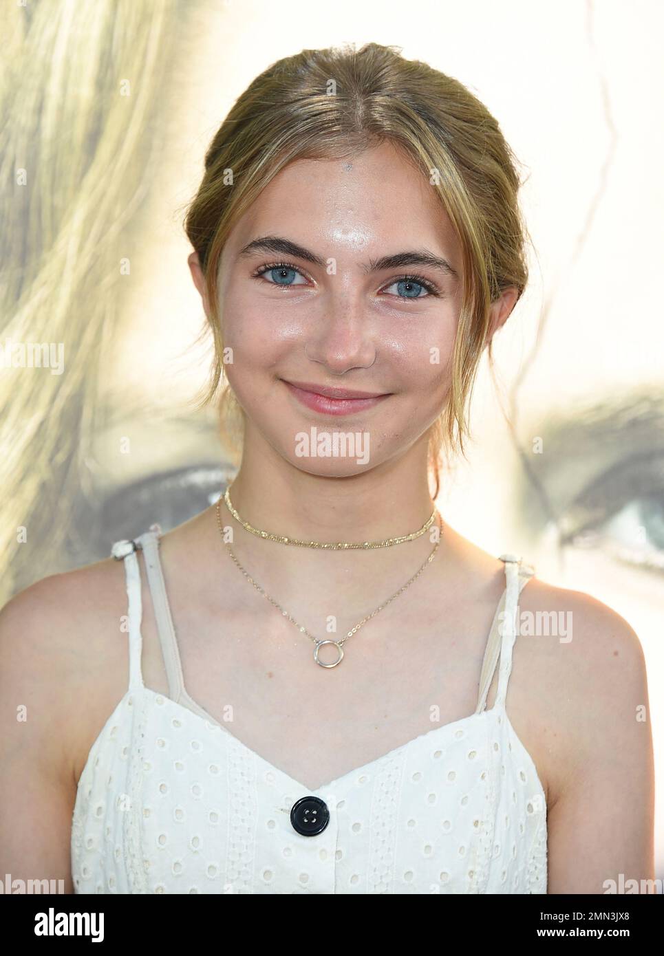 Kaegan Baron arrives at the Los Angeles premiere of "Sharp Objects" at the Cinerama Dome on ...