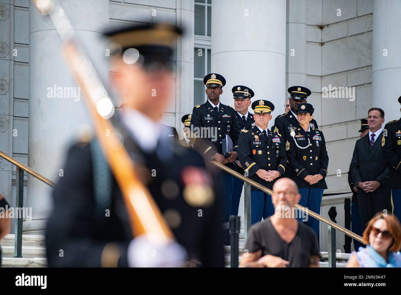 U.S. Army Col. Shannon-Mikal Lucas, deputy provost marshal general ...