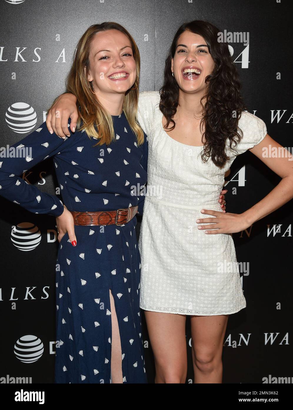 Actors Emily Meade, left, and Sofia Black-D'Elia attend a special ...