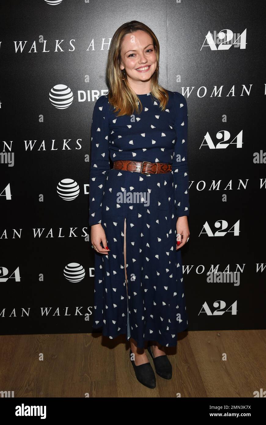 Actress Emily Meade attends a special screening of "Woman Walks Ahead ...