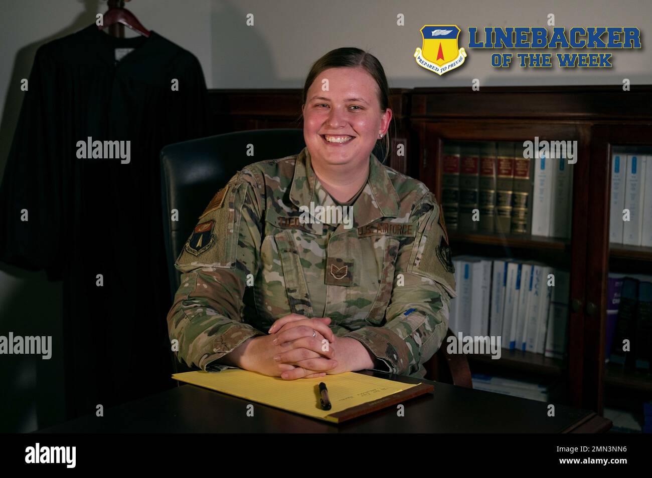 U.S. Air Force Staff Sgt. Emily Tiedt, the noncommissioned officer in ...