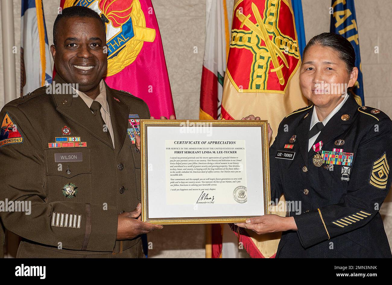 Maj. Gen. David Wilson, commanding general, U.S. Army Sustainment ...