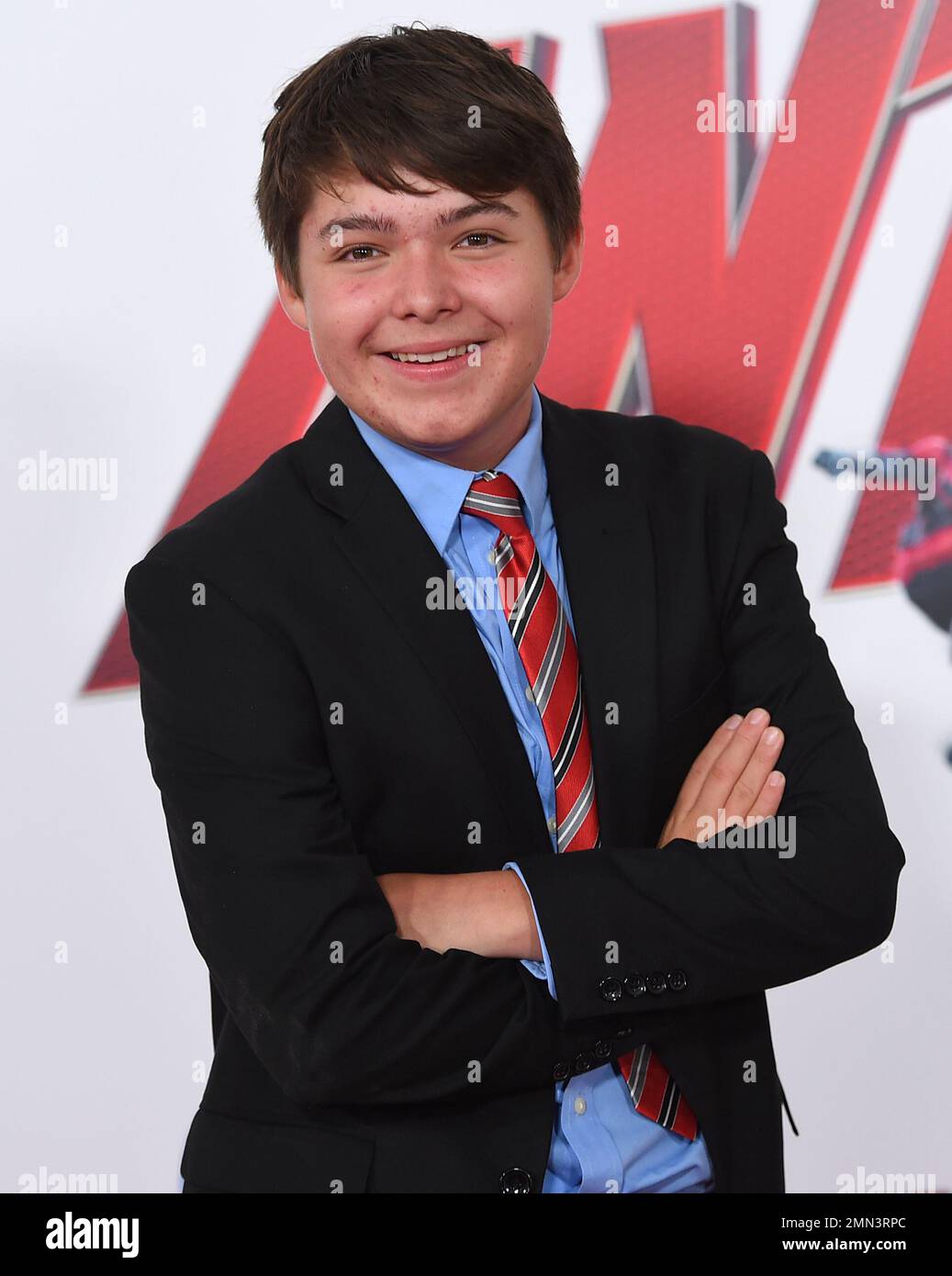 Justin Felbinger arrives at the Los Angeles premiere of "Ant-Man and ...