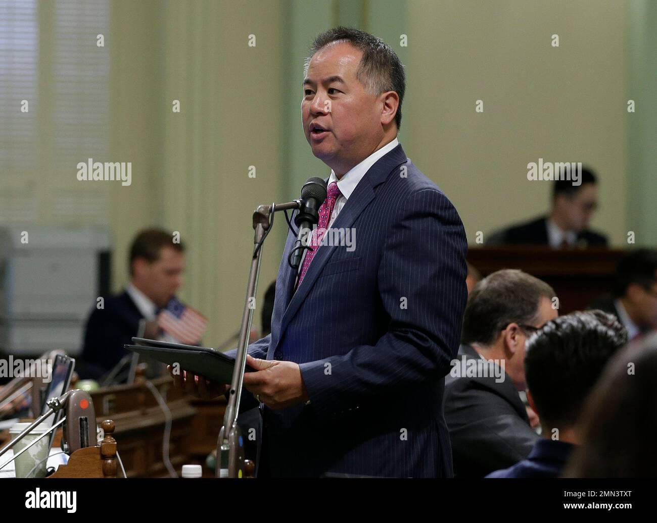 Assemblyman Phil Ting, D-San Francisco, chairman of the Assembly budget ...