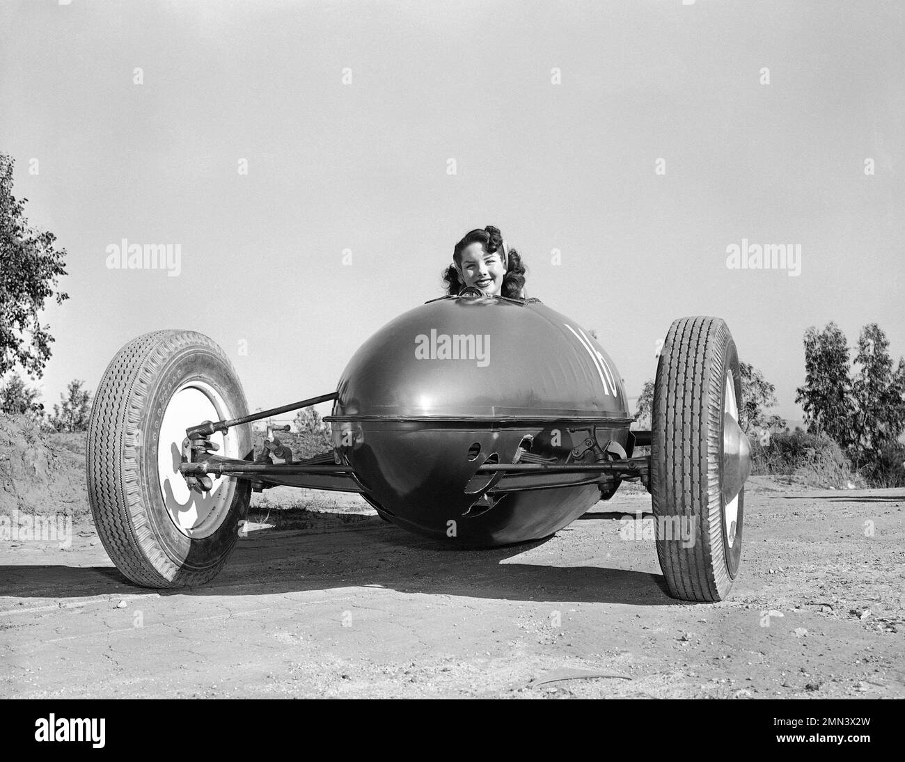 Colleen Townsend, selected "Miss Safety First" by the Southern ...