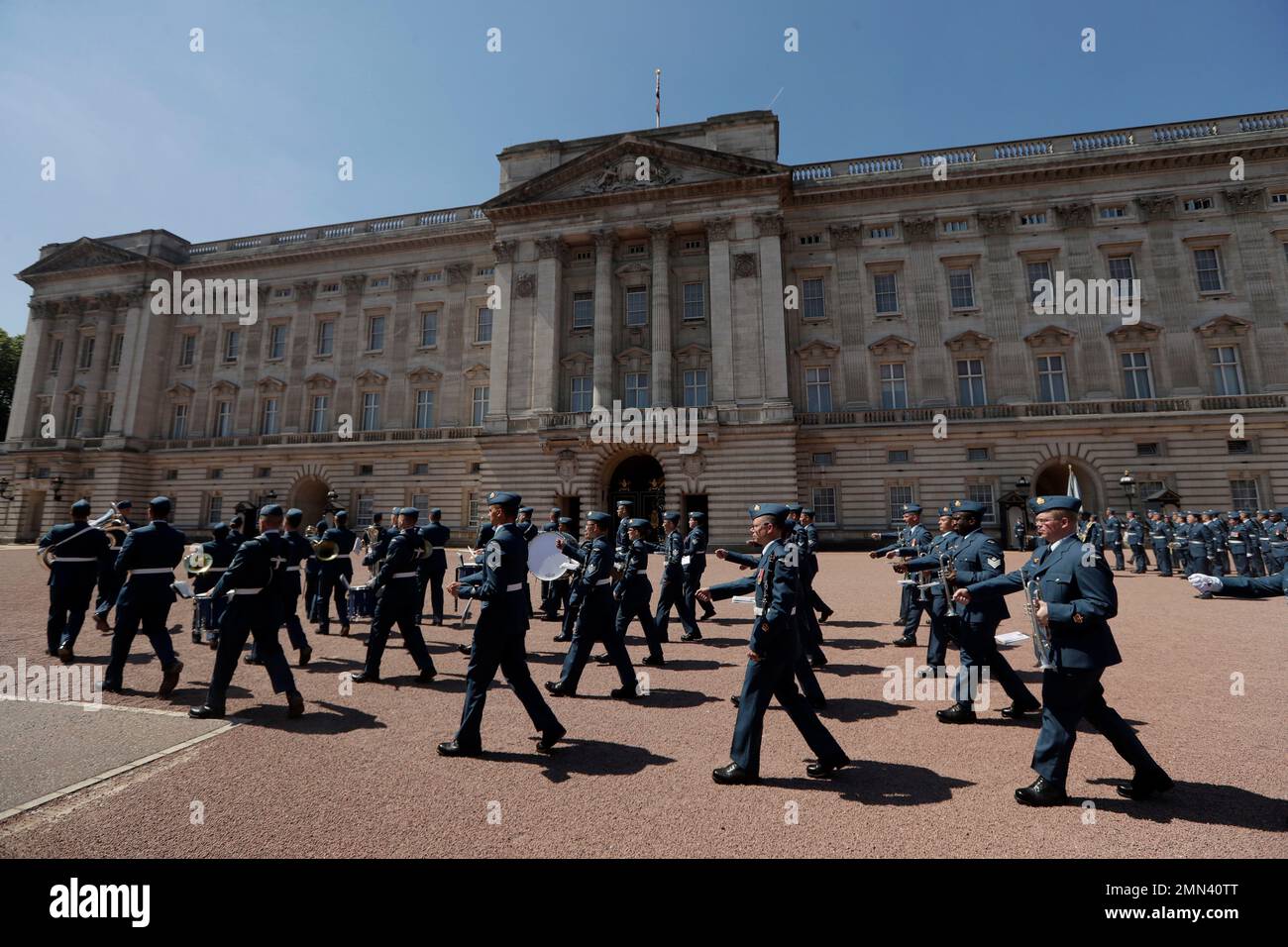 Members of "The Queen's Guard" from the Royal Canadian Air Force (RCAF ...