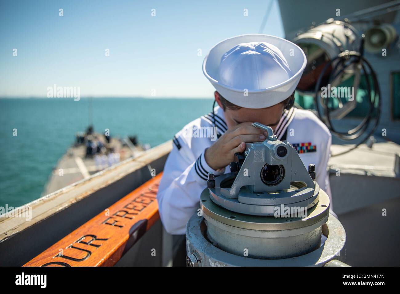 NAVAL STATION ROTA, Spain (Sept. 27, 2022) Quartermaster Seaman Neal ...
