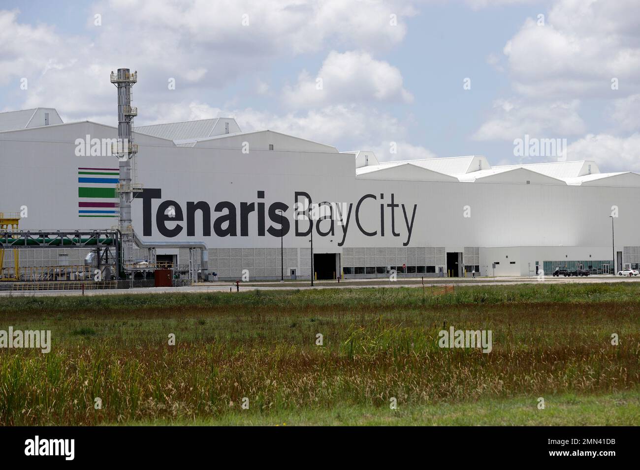 The Tenaris $1.8 billion state-of-the-art seamless pipe mill is shown ...