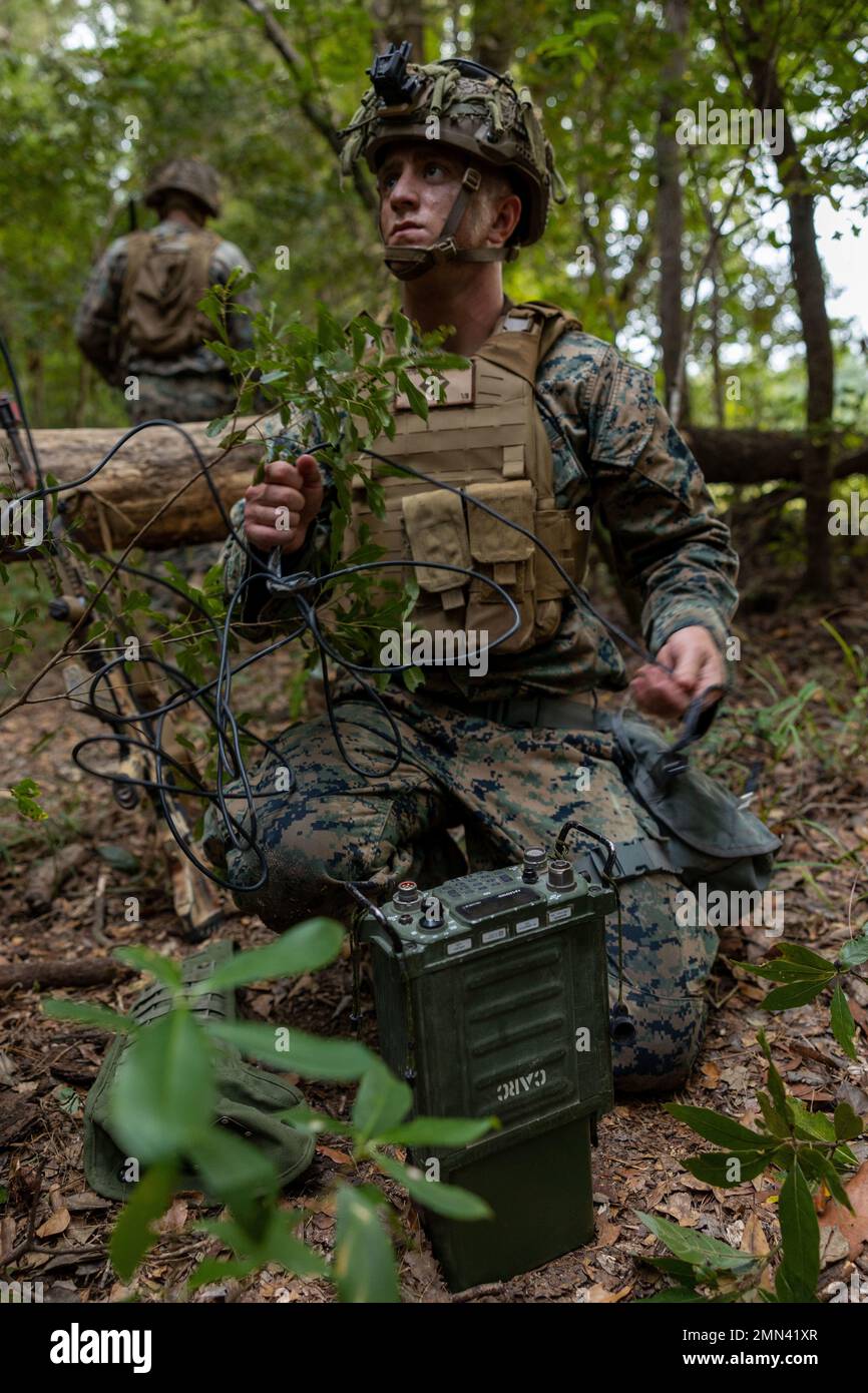 U.S Marine Corps Lance Cpl. Jeffrey Hayden, a rifleman with 1st ...