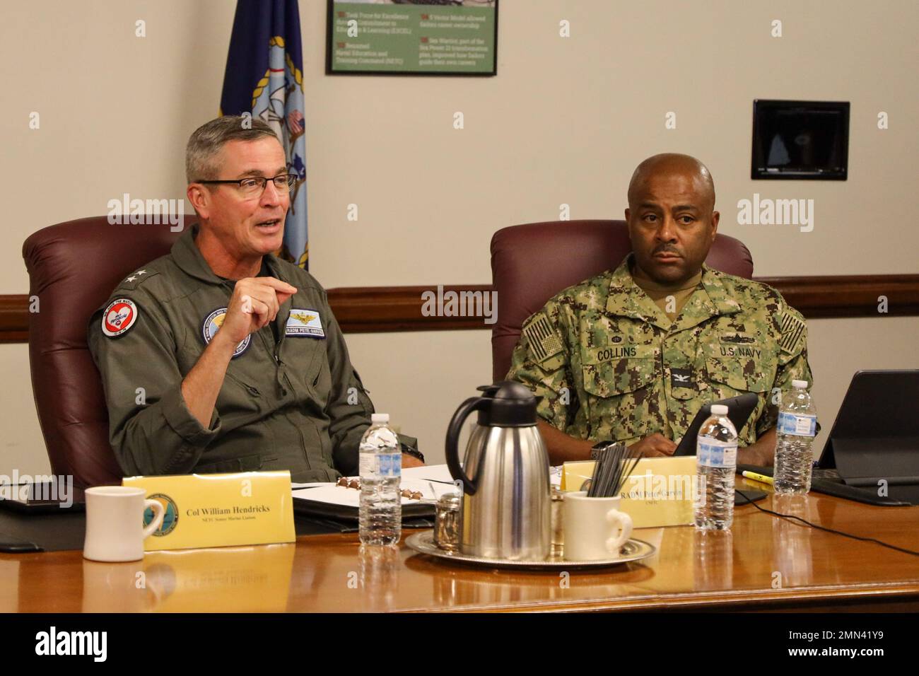 Rear adm clifford commander naval hi-res stock photography and images ...