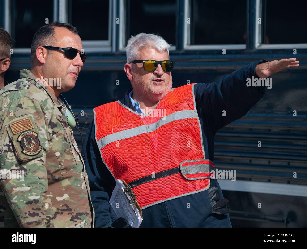 Airmen from the 88th Logistics Readiness Squadron and 1st Special ...