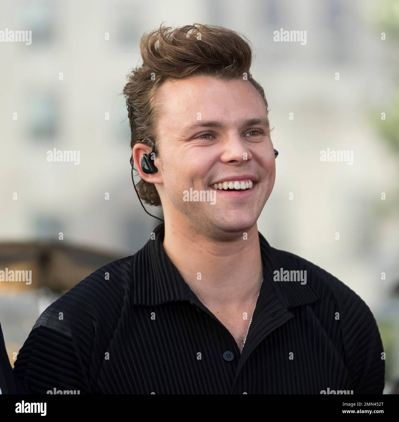 Ashton Irwin appears on NBC's "Today" show at Rockefeller Plaza on ...
