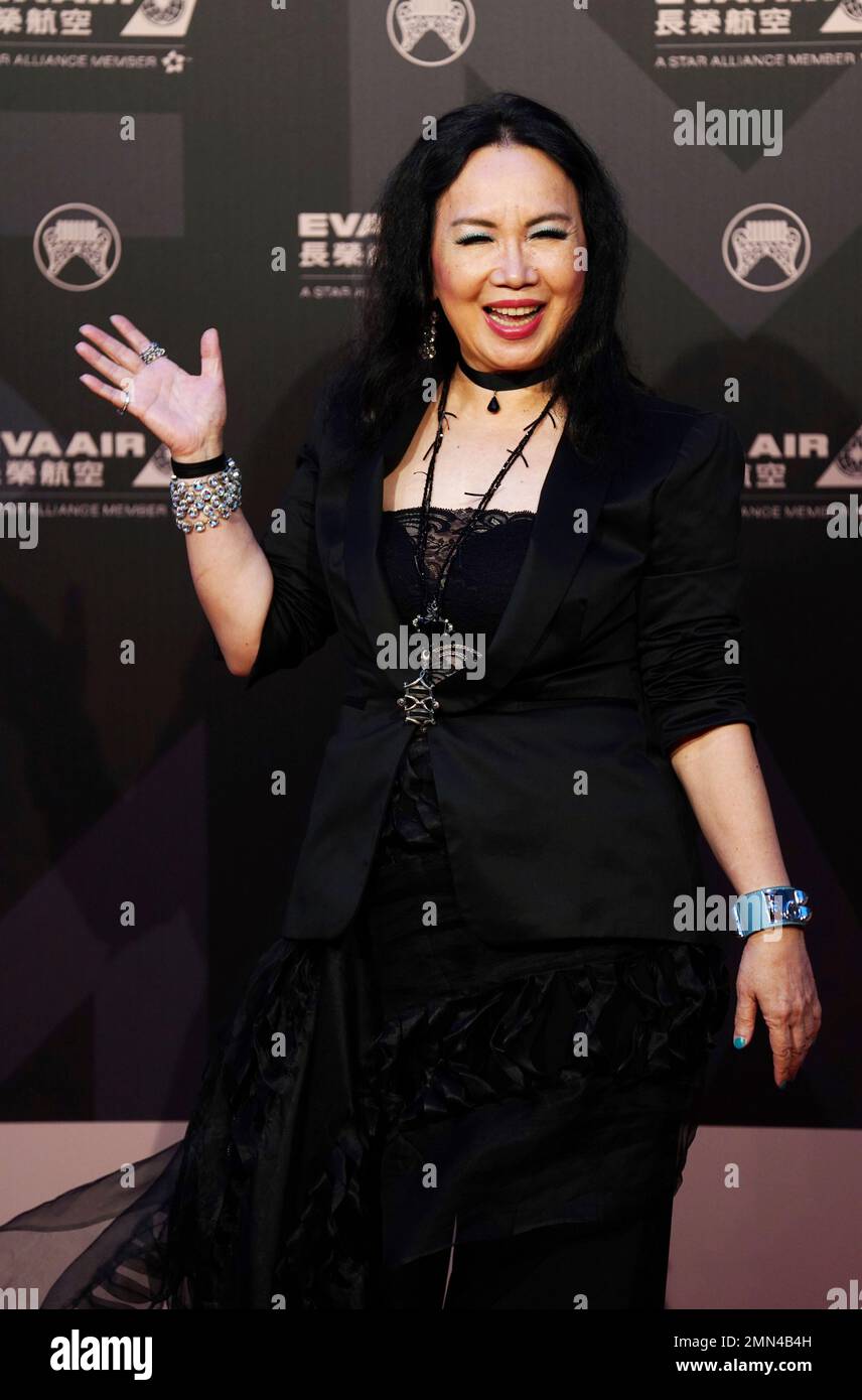 Taiwanese singer Julie Sue smiles as she arrives at the 29th Golden ...