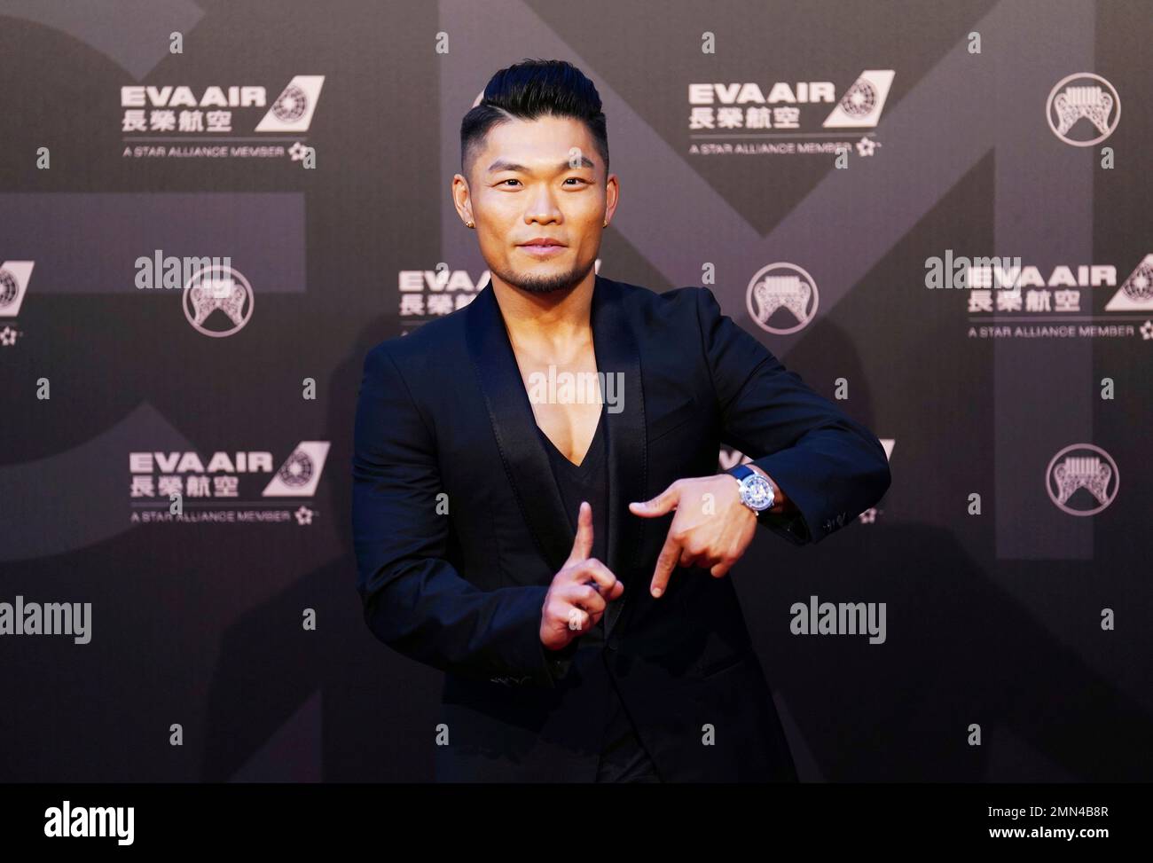 Korean-American singer Nicky Lee arrives at the 29th Golden Melody ...