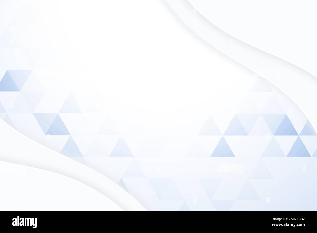 Geometric abstract background, blue border in modern design vector ...