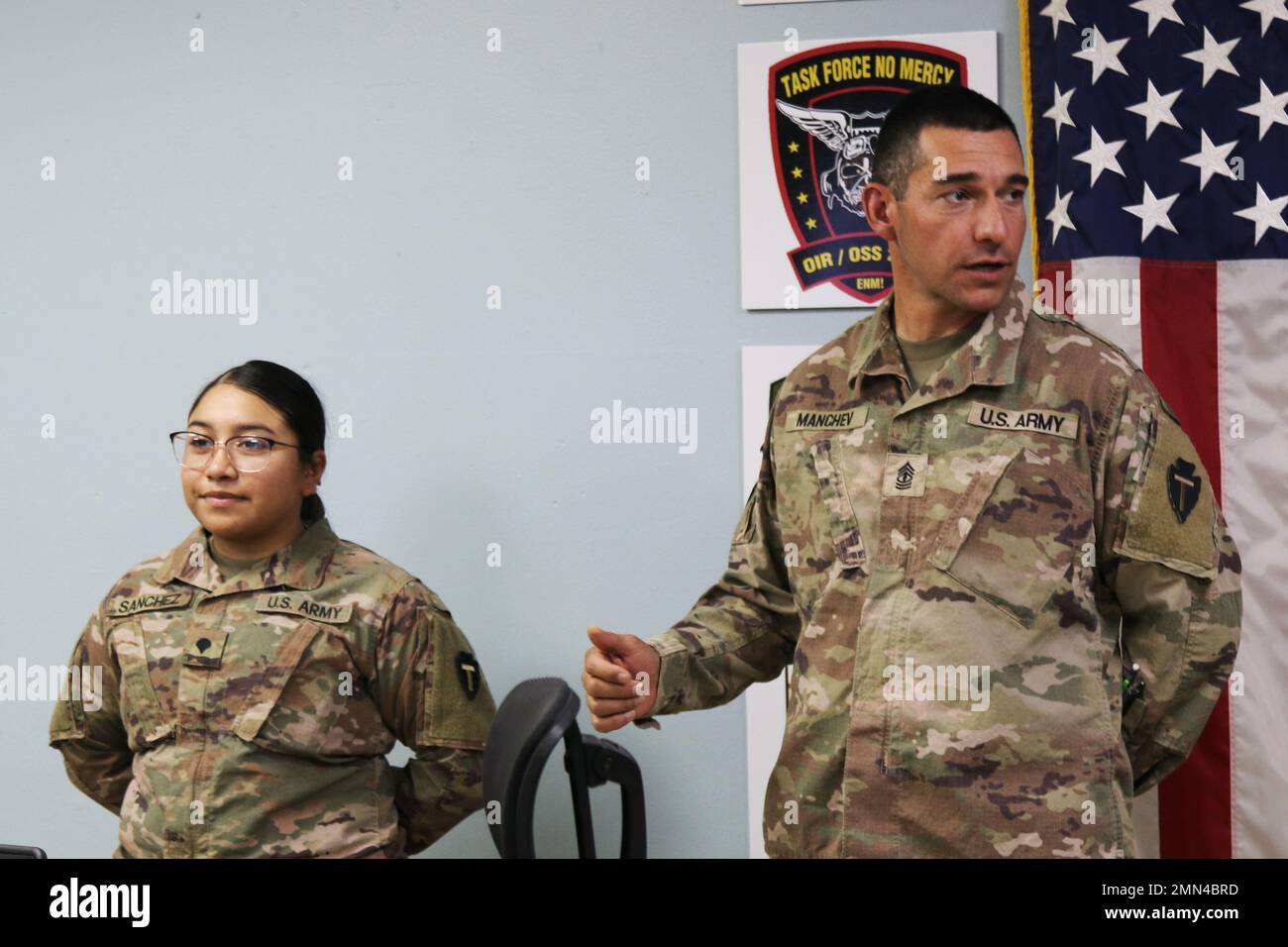 U.S. Army Spc. Jennifer M. Sanchez, Property Book NCO, 92Y, for ...