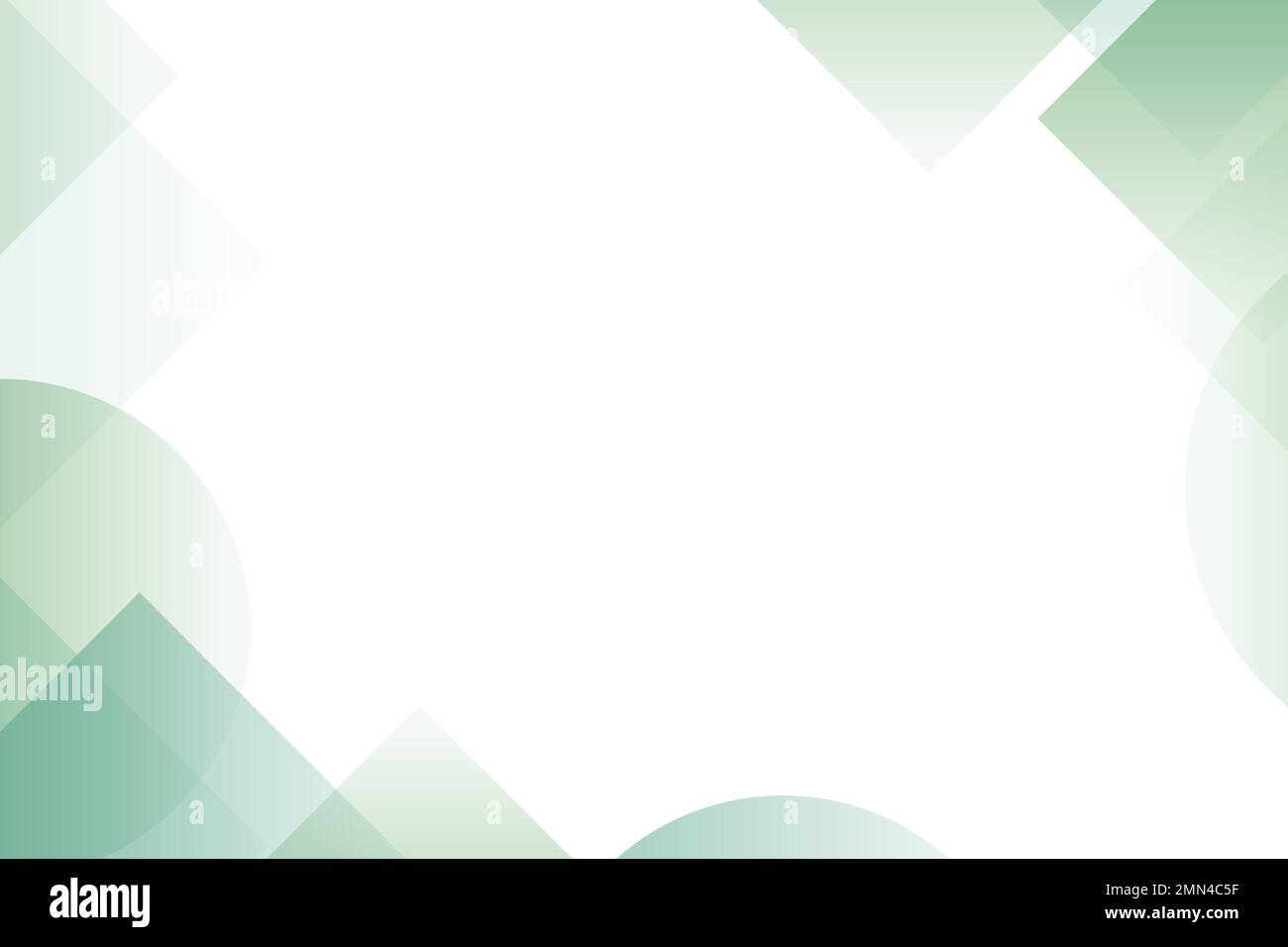 Geometric frame background, green modern design vector Stock Vector ...