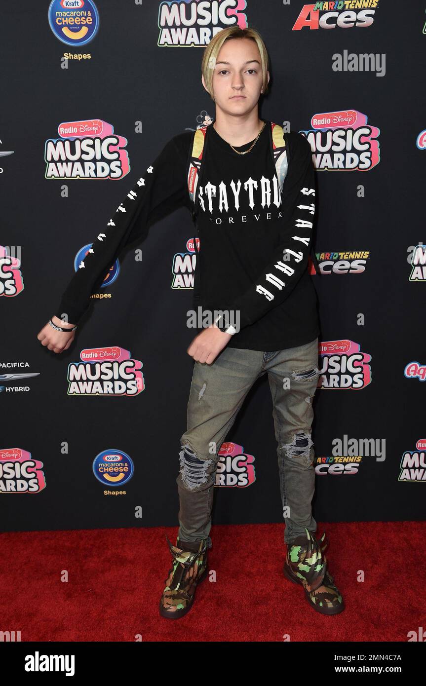 Backpack Kid attends the 2018 Radio Disney Music Awards at Loews Hotel ...