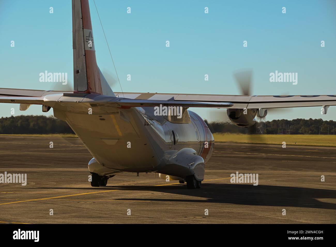 A Coast Guard Aviation Training Center Mobile HC-144 Ocean Sentry ...