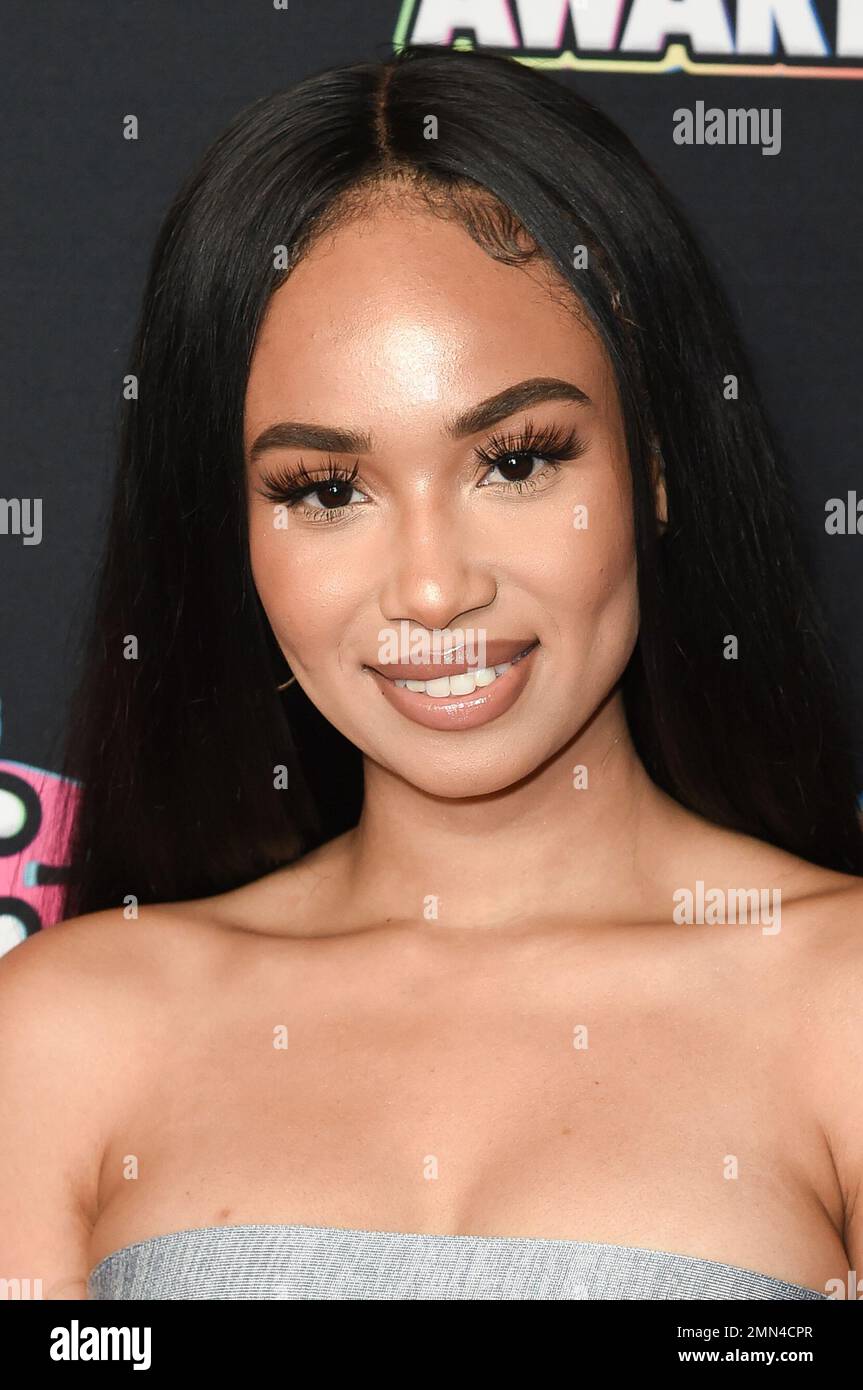 Symphani Soto attends the 2018 Radio Disney Music Awards at Loews Hotel ...