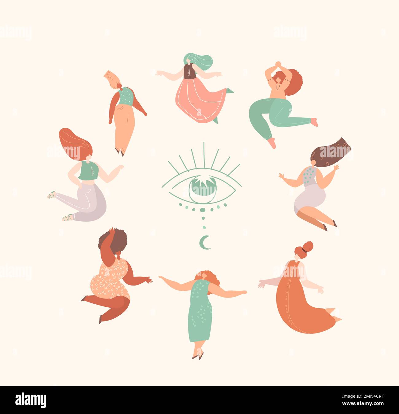 Ritual circle hi-res stock photography and images - Alamy