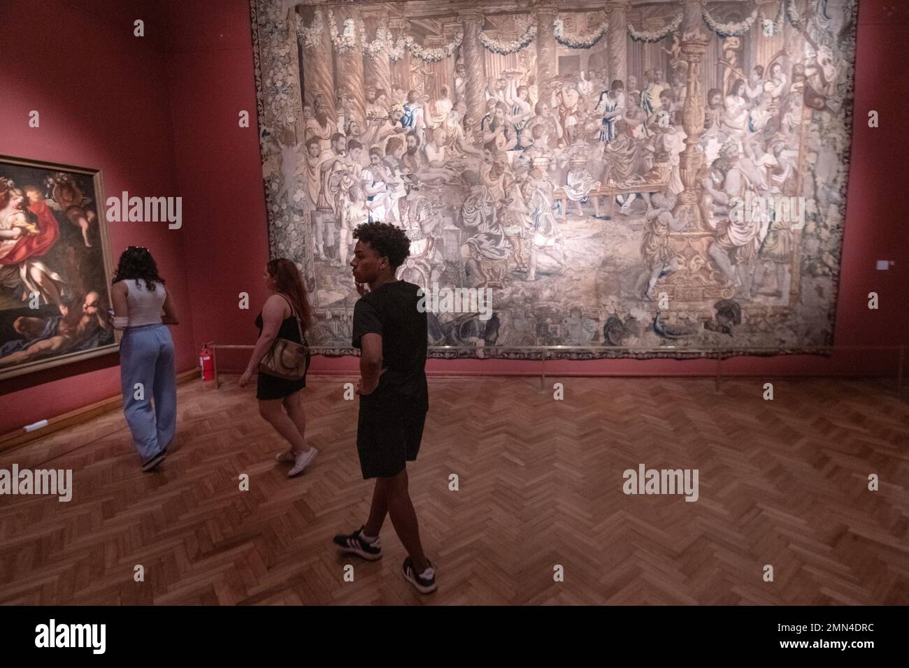 Tapestry Baroque art. Museo Nacional de Bellas Artes, Buenos Aires ...