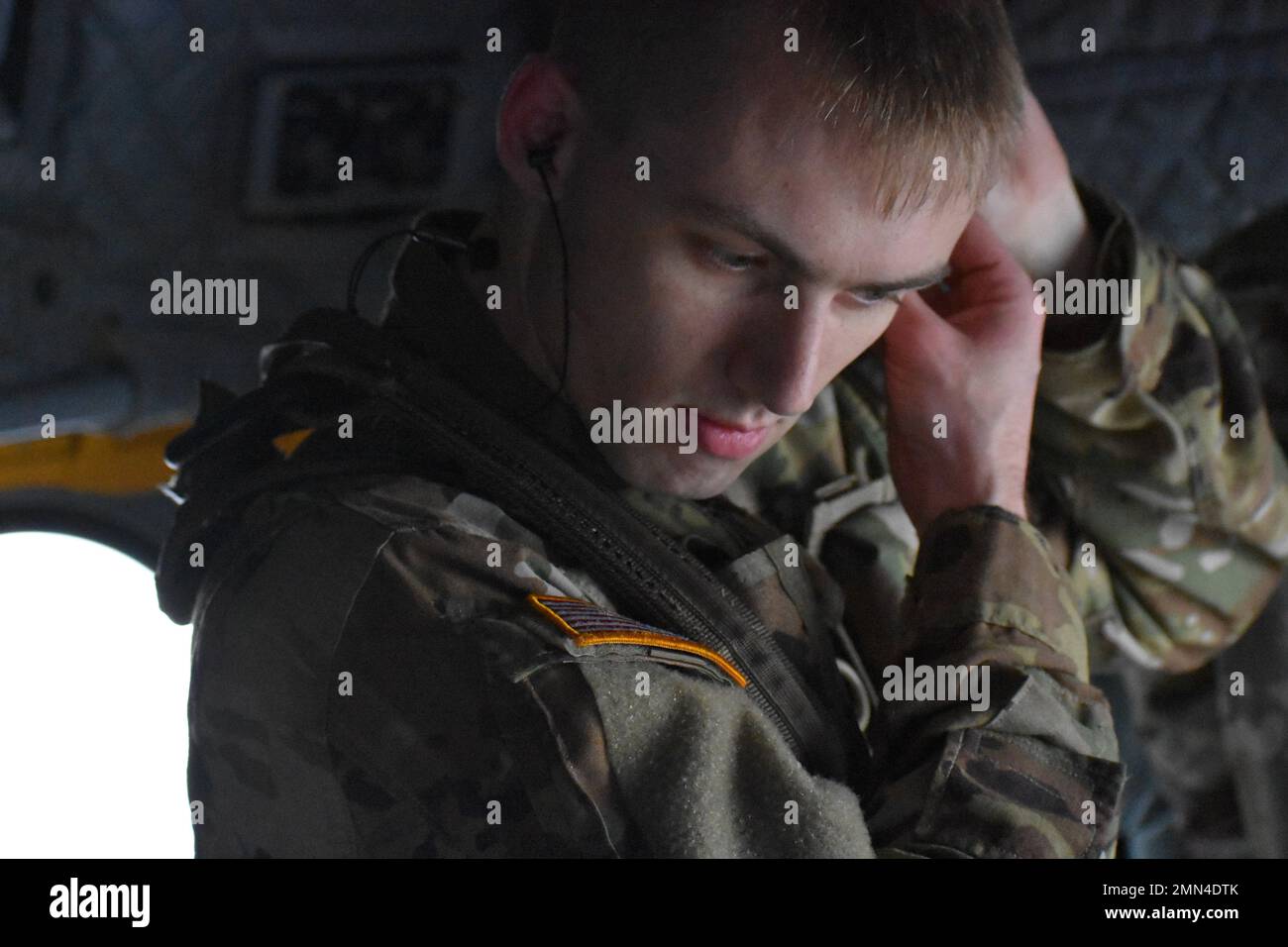 Specialist Wells, B Company, 3rd Battalion, 126th Aviation Regiment, NY ...