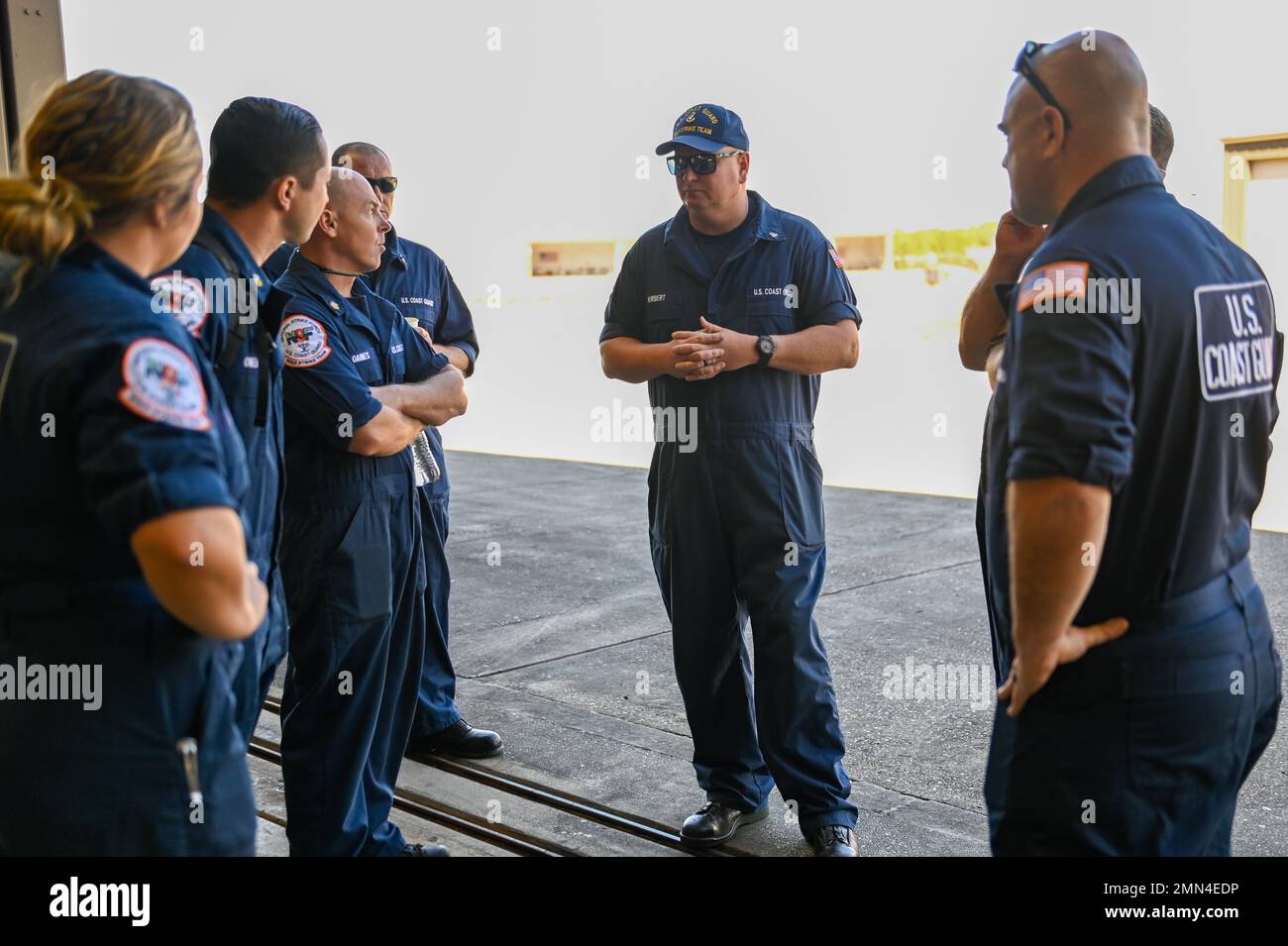 Chief Petty Officer Robert Kirbert, Gulf Strike Team deck supervisor ...