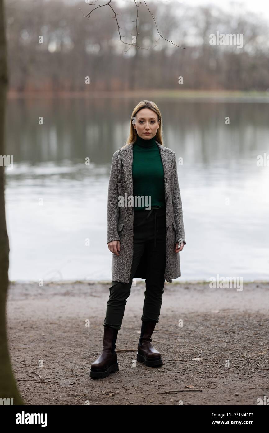Cologne, Germany. 27th Jan, 2023. Alina Fritsch, Austrian actress ...