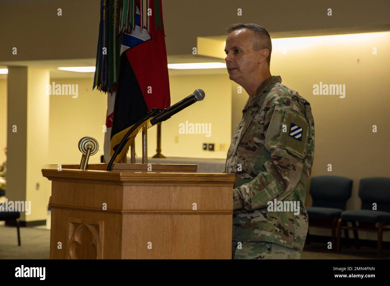 Chaplain (Col.) Michael F. McDonald, the command chaplain for 3rd ...