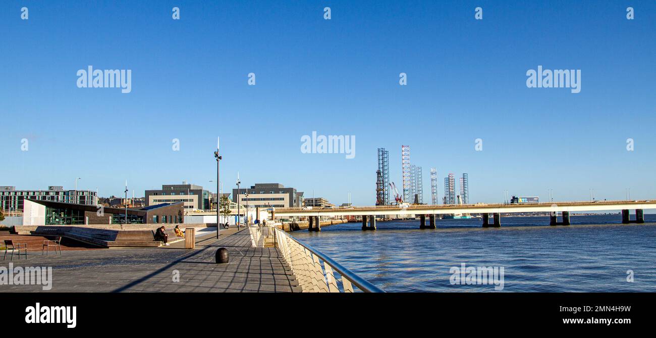 Dundee, Tayside, Scotland, UK. 30th Jan, 2023. UK Weather: Northeast ...