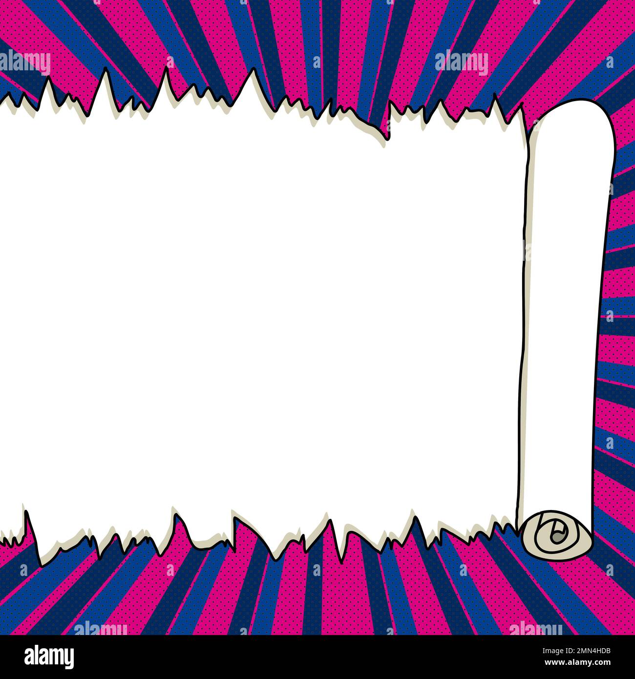 Comics Design Frames. Photo Frame Set With Explosion Bubbles For Add ...