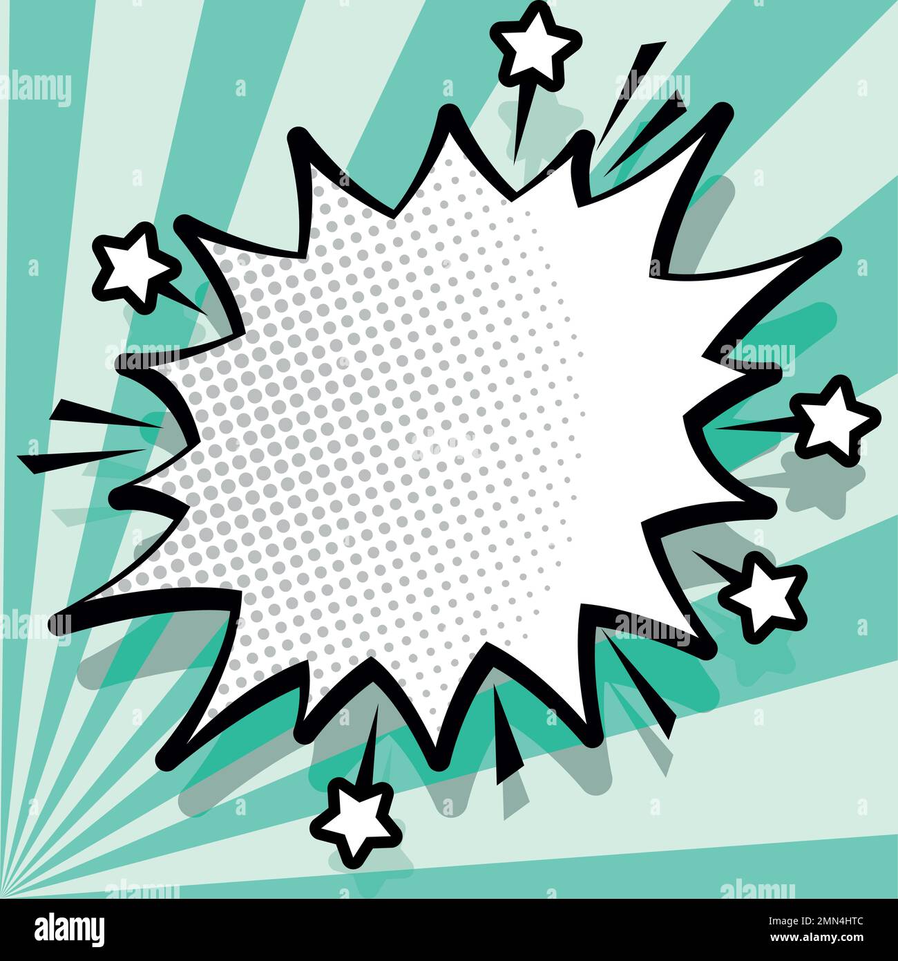 Comics Design Frames. Beautiful Photo Frame Set With Boom Bubbles For ...
