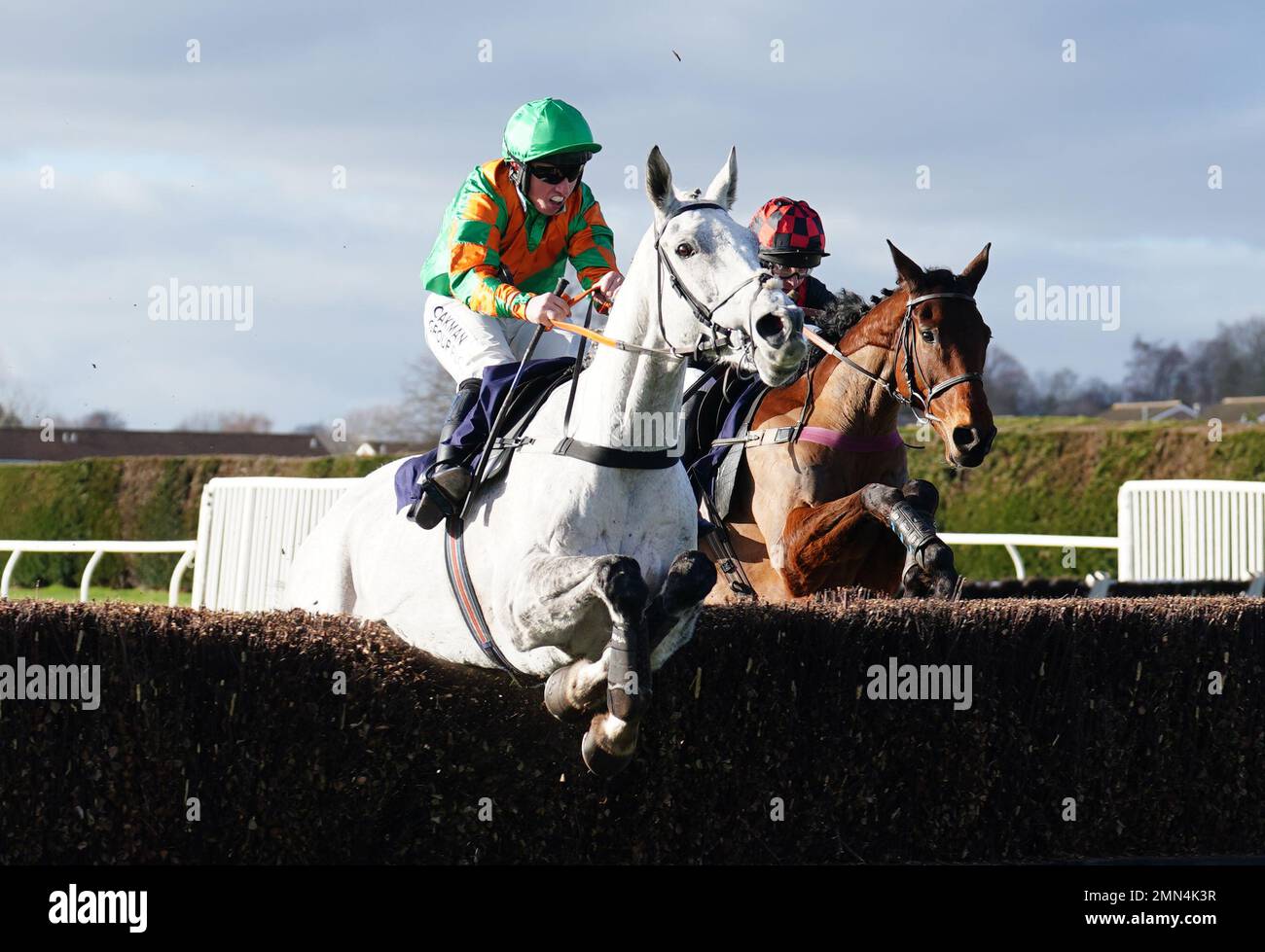 Galop De Chasse and Charlie Deutsch (right) behind Rose Sea Has and ...