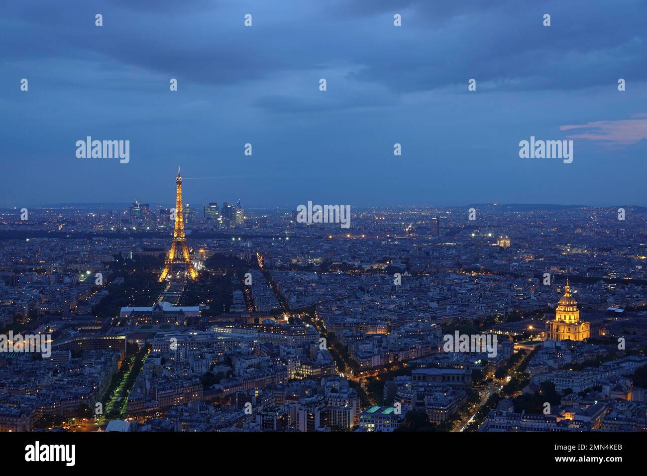 France, Paris, Panoramic view of Paris from the Montparnasse Tower Photo © Fabio Mazzarella ...