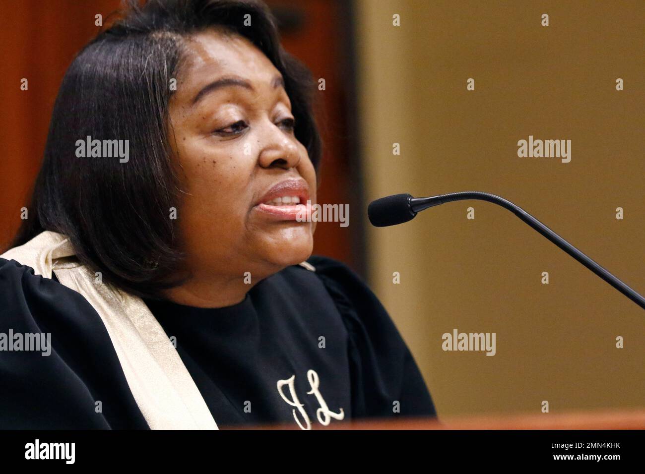 Holmes County Circuit Judge Jannie Lewis gives Rodney Earl Sanders ...