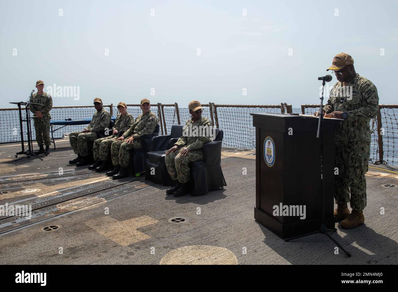220928-N-EH998-1118 GULF OF ADEN (Sept. 28, 2022) Capt. Robert Francis ...