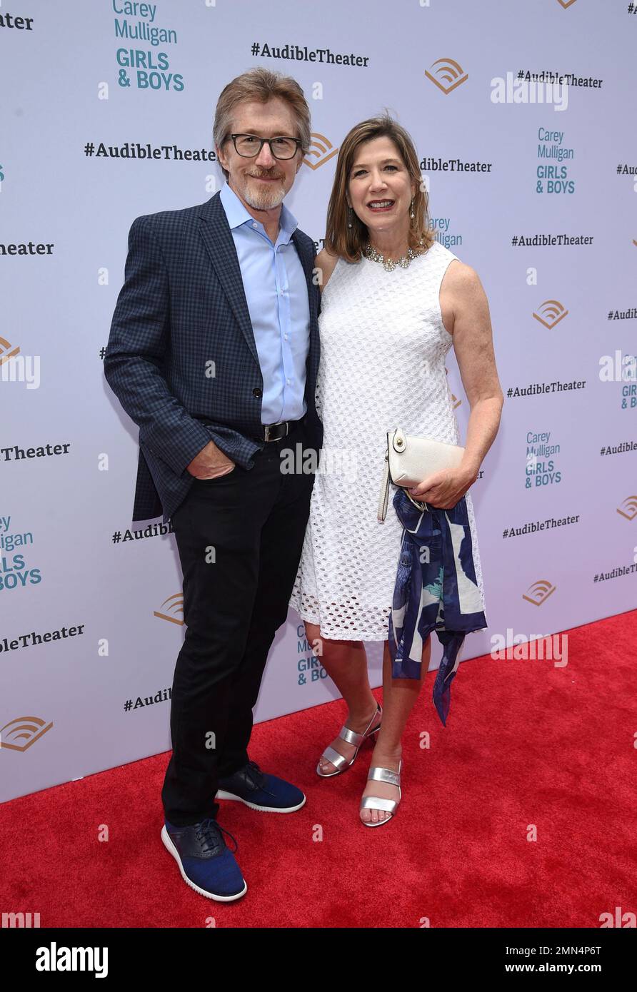 Audible founder and CEO Don Katz and wife Leslie Larson attend the ...