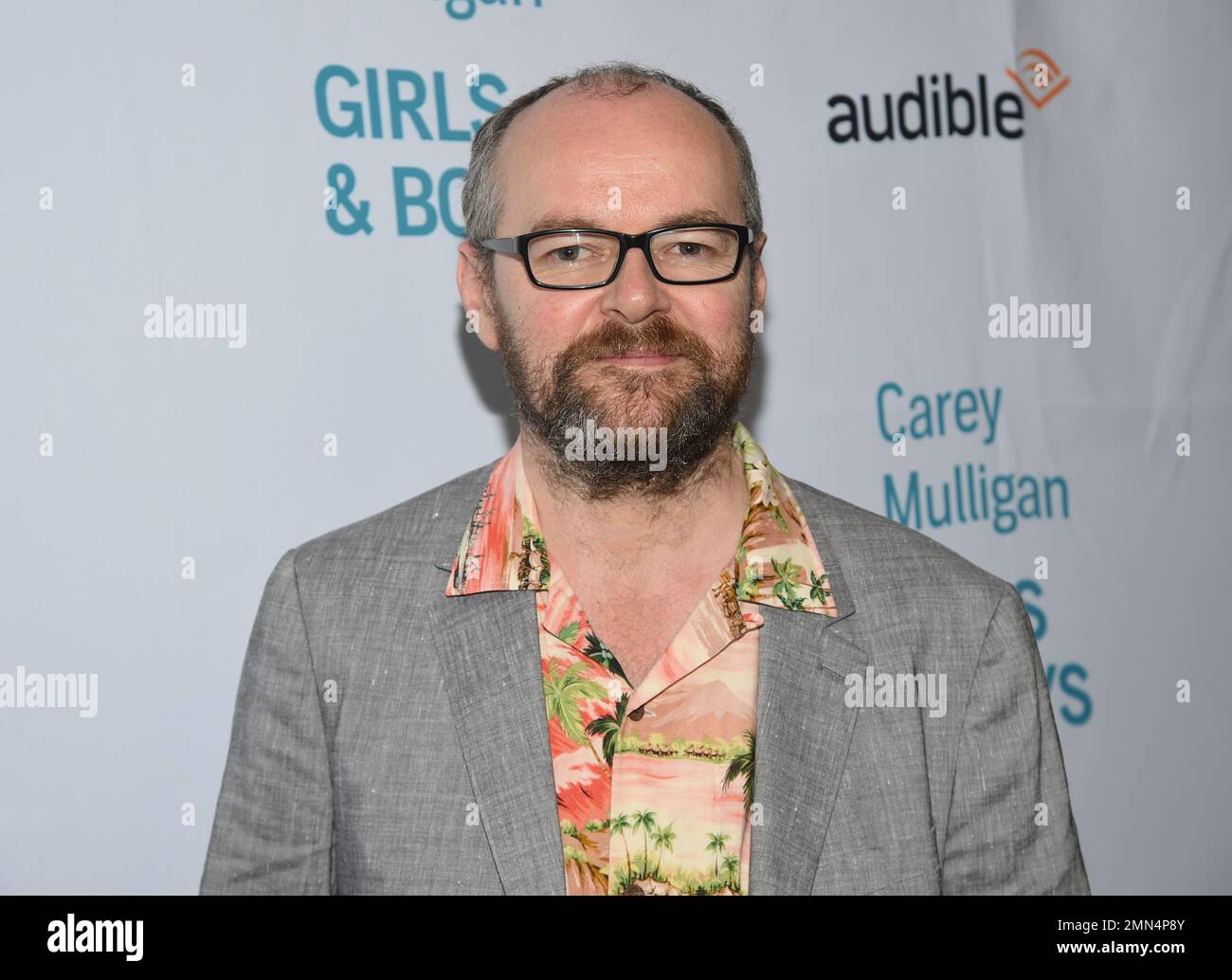 Playwright Dennis Kelly attends the opening night of "Girls & Boys" at ...